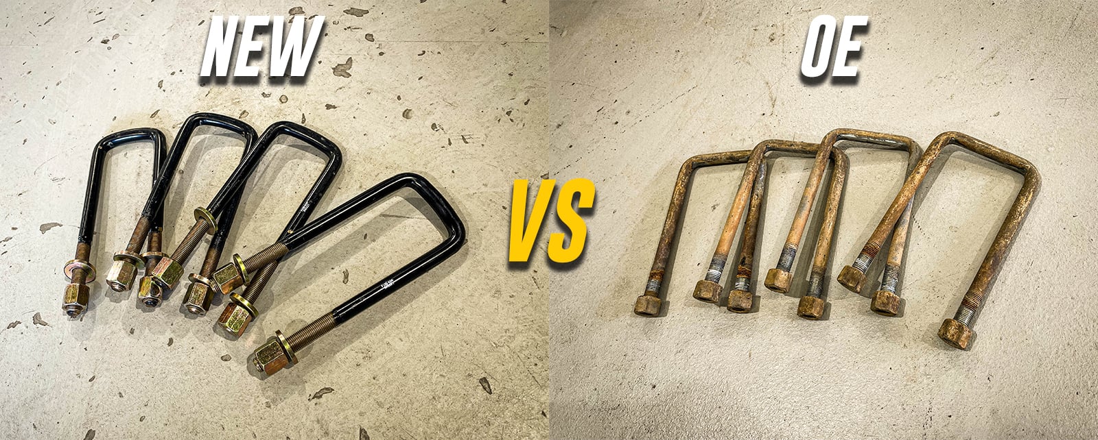 Why can’t I reuse my U-bolts?