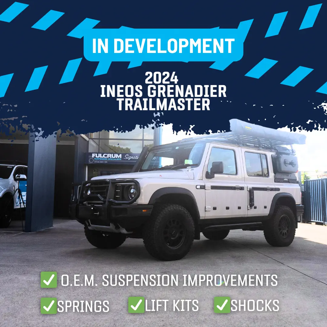 Sneak Peak! Ineos Grenadier Suspension Upgrades