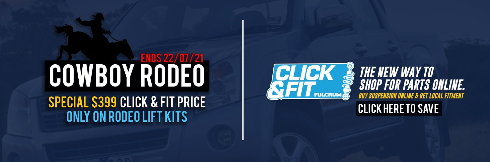 $399 Holden Rodeo Lift Kit Install Special