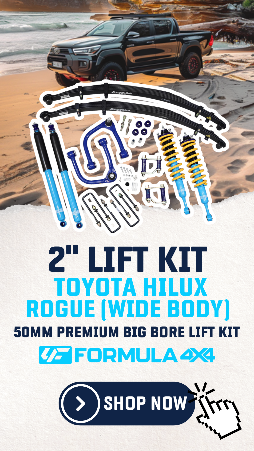 Best Lift Kit for Your Toyota Hilux Rogue!
