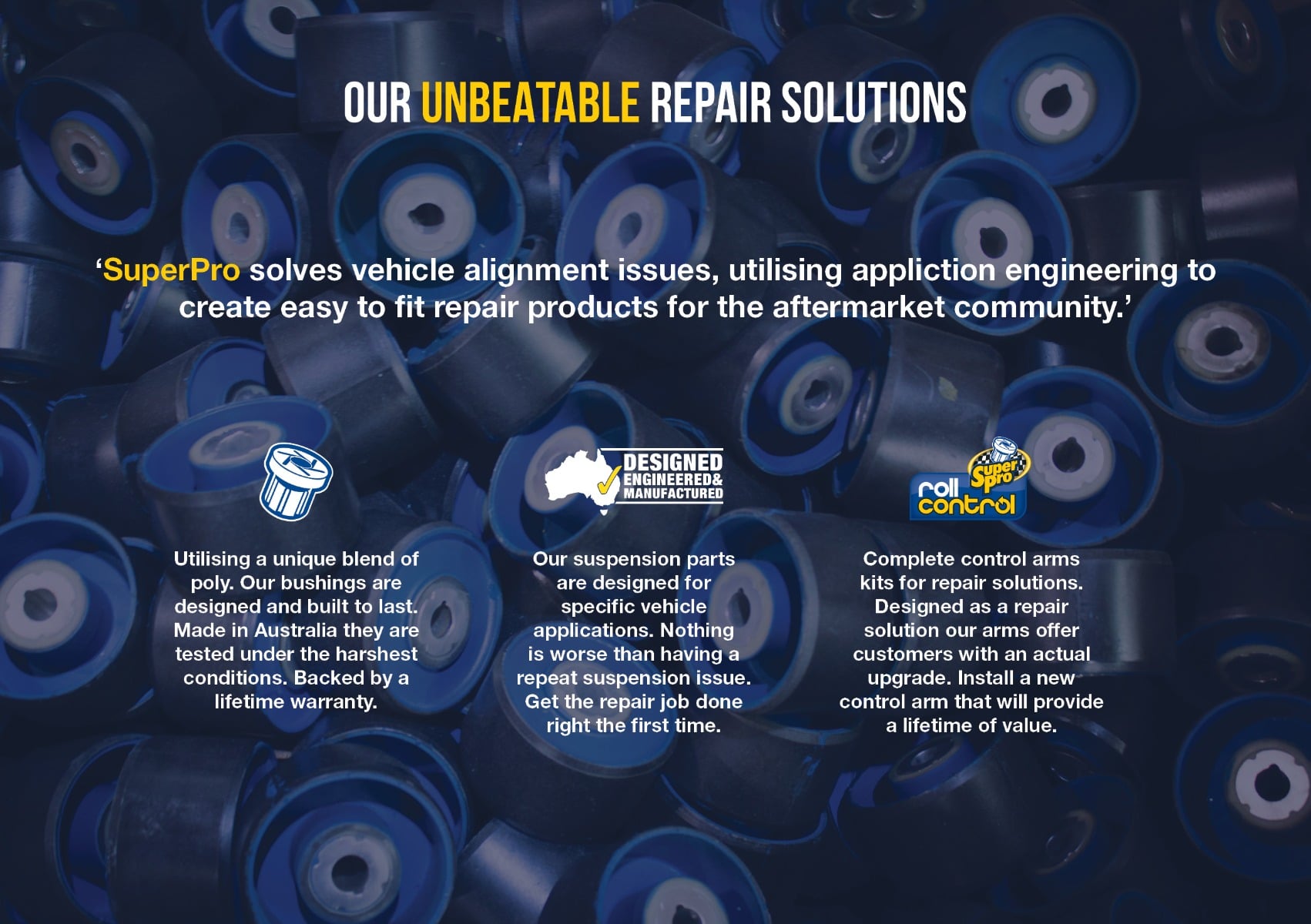 Polyurethane Bushings vs Rubber - Best SuperPro Bushings